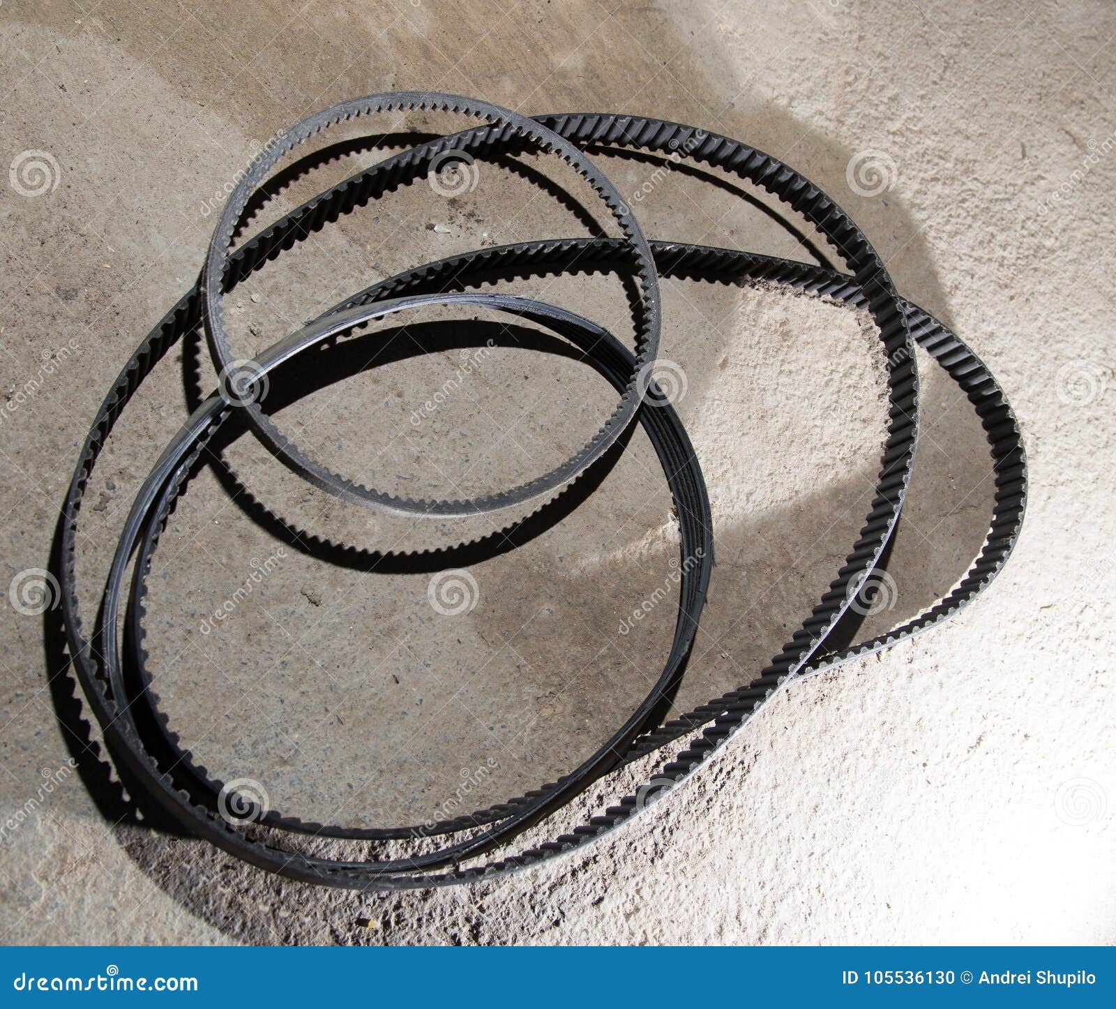 Car belts stock photo. Image of caoutchouc, sling, black - 105536130