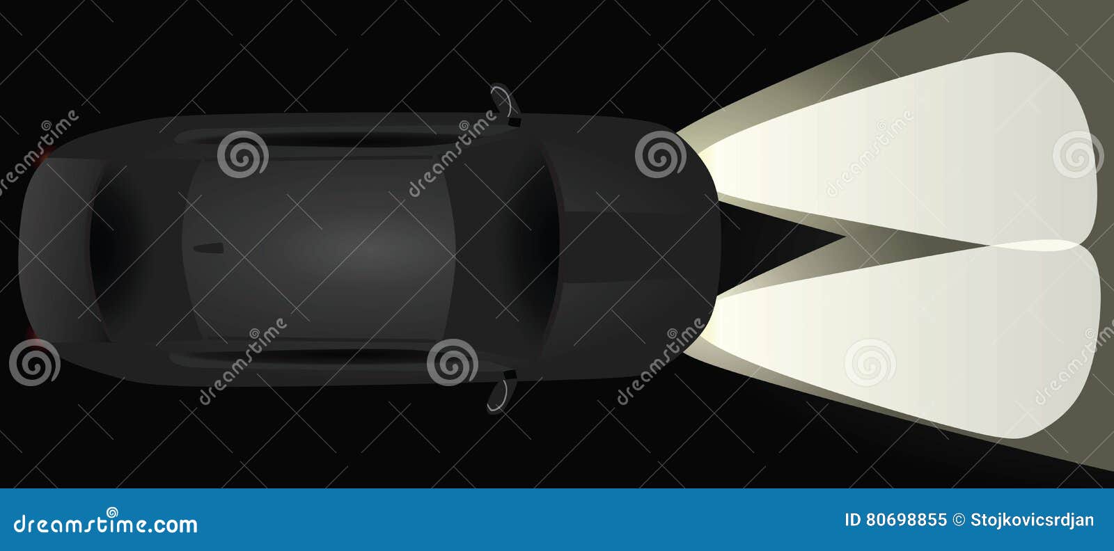 Car bird view stock vector. Illustration of bird, branding - 80698855