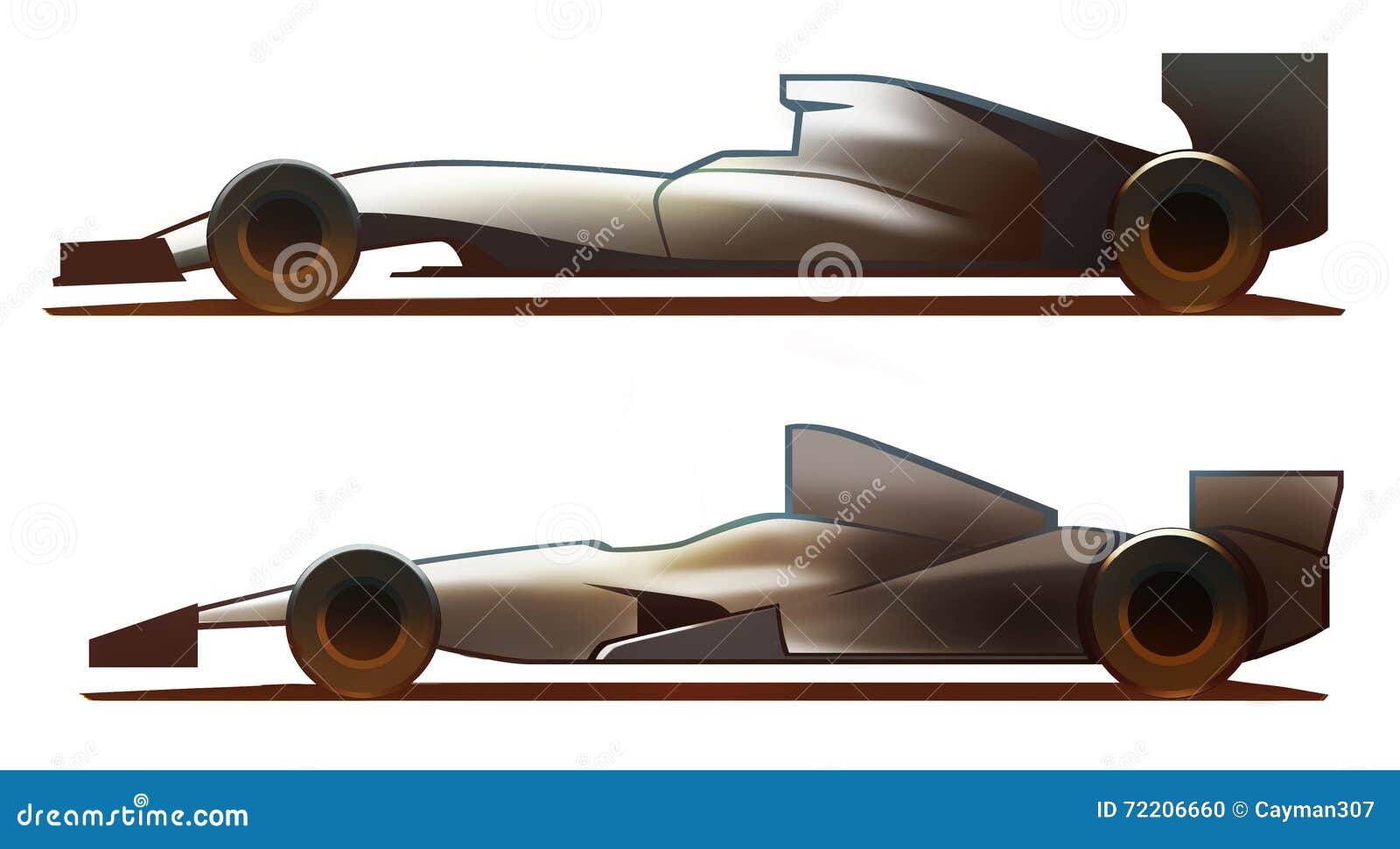 Car Body Formula stock illustration. Illustration of body - 72206660