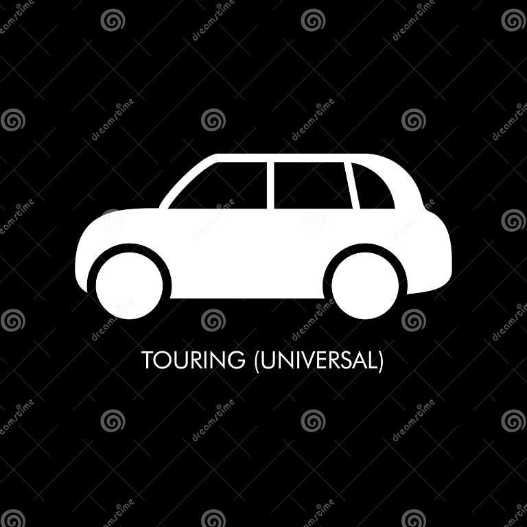 Car Body Type Vector Illustration Icon Stock Vector - Illustration of ...