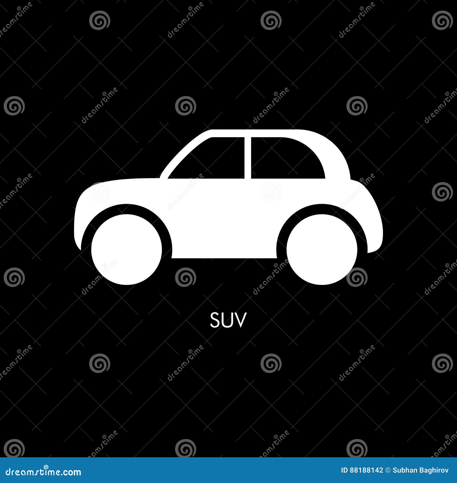 Car Body Type Vector Illustration Icon Stock Vector - Illustration of ...