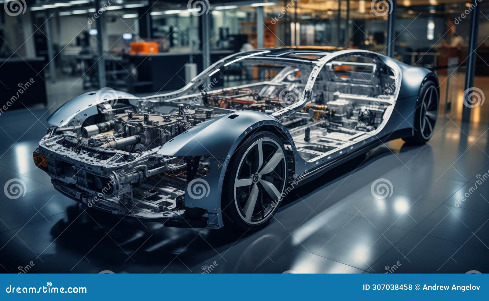 Car Body after Welding Works at the Factory Stock Photo - Image of ...