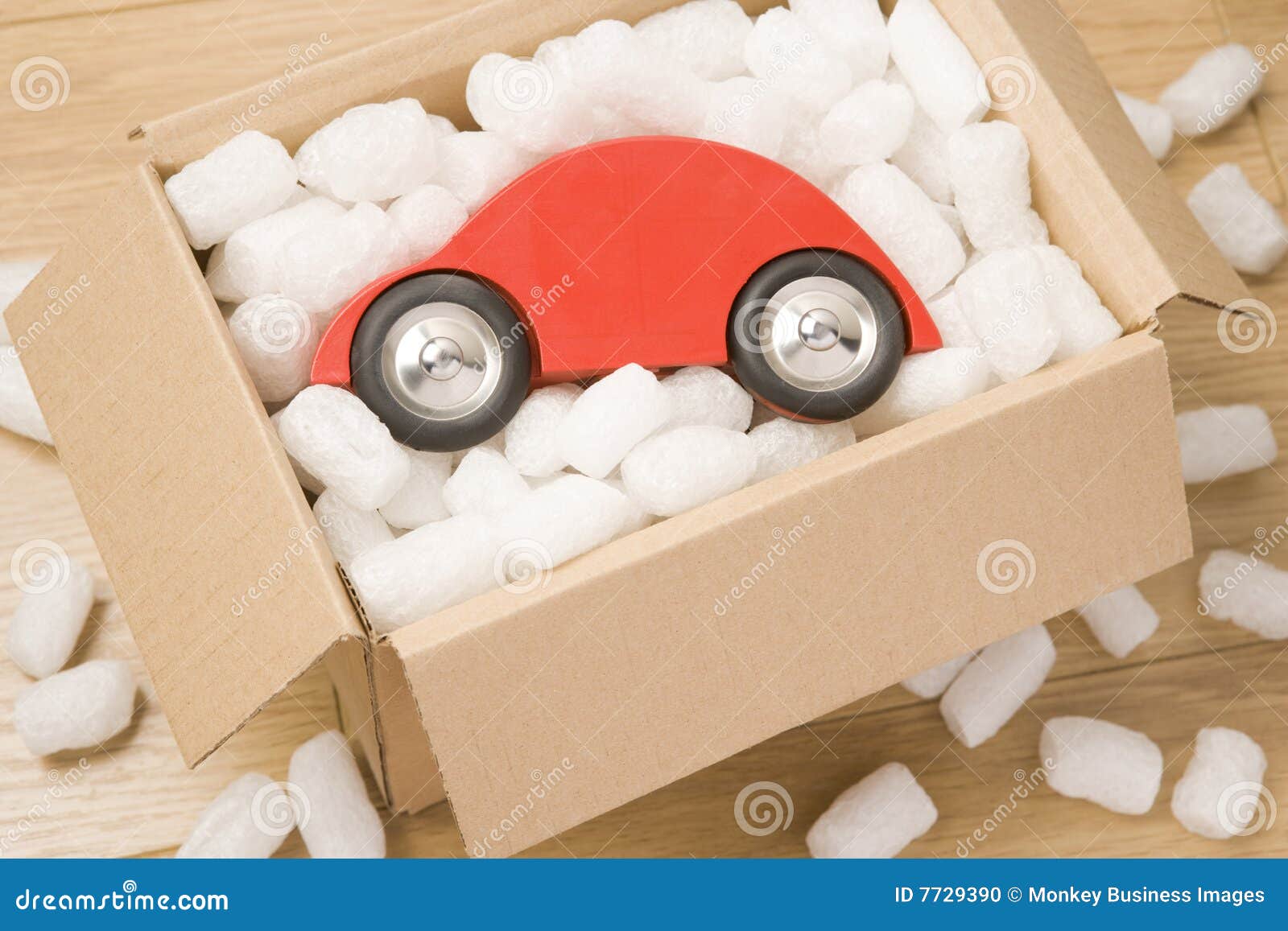 Car in a Box stock photo. Image of indoors, purchasing - 7729390