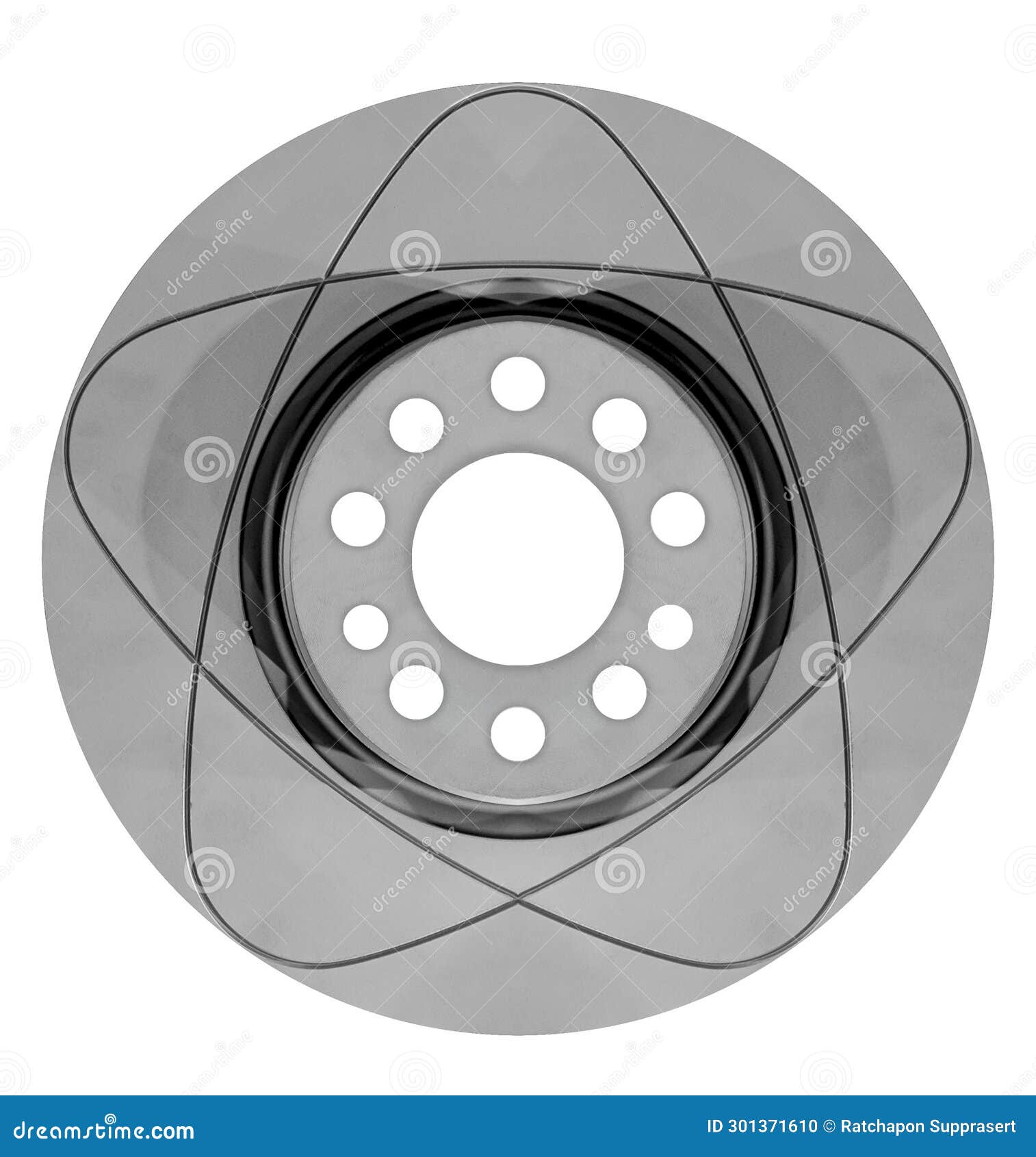 Car Brake Disc Isolated on White Background with Clipping Path Stock ...