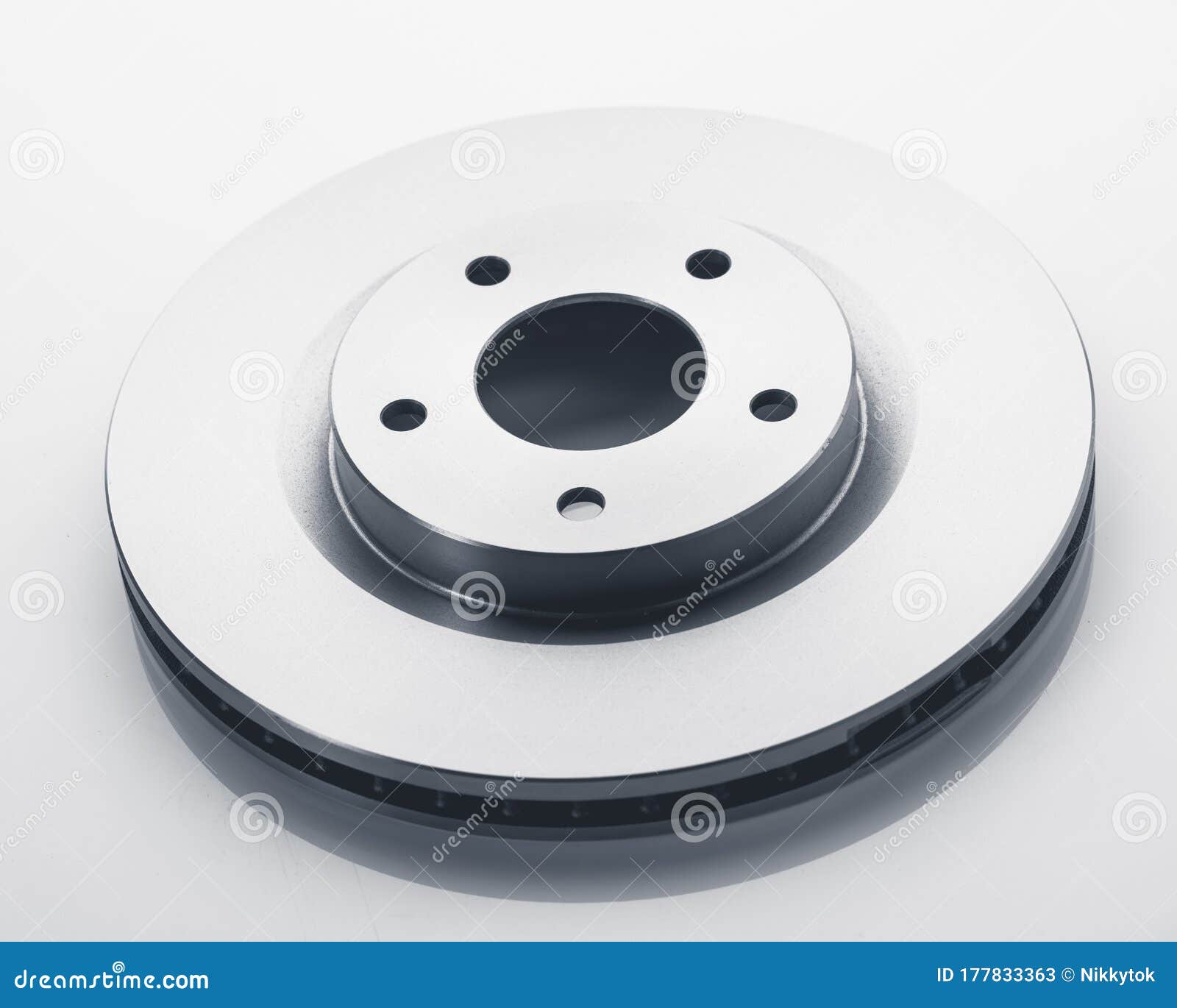 Car Brake Disc on White Background Stock Image - Image of backdrop ...