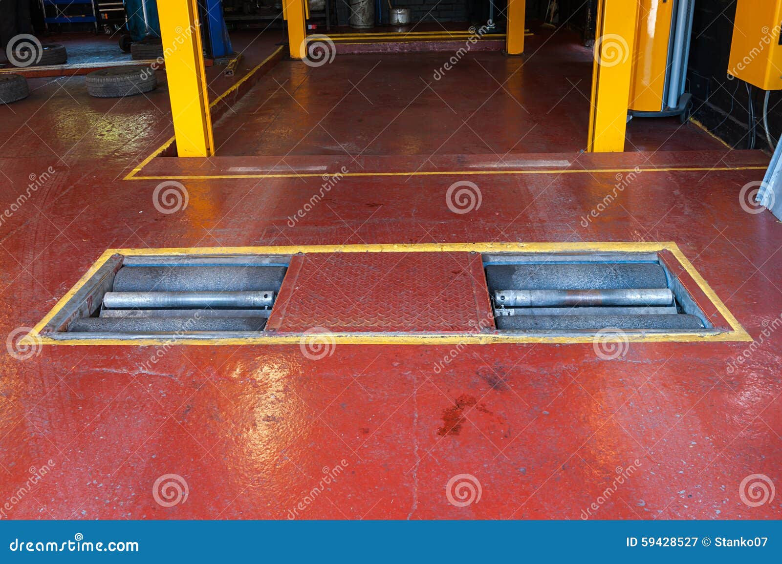 Car brake inspection stock image. Image of check, device - 59428527