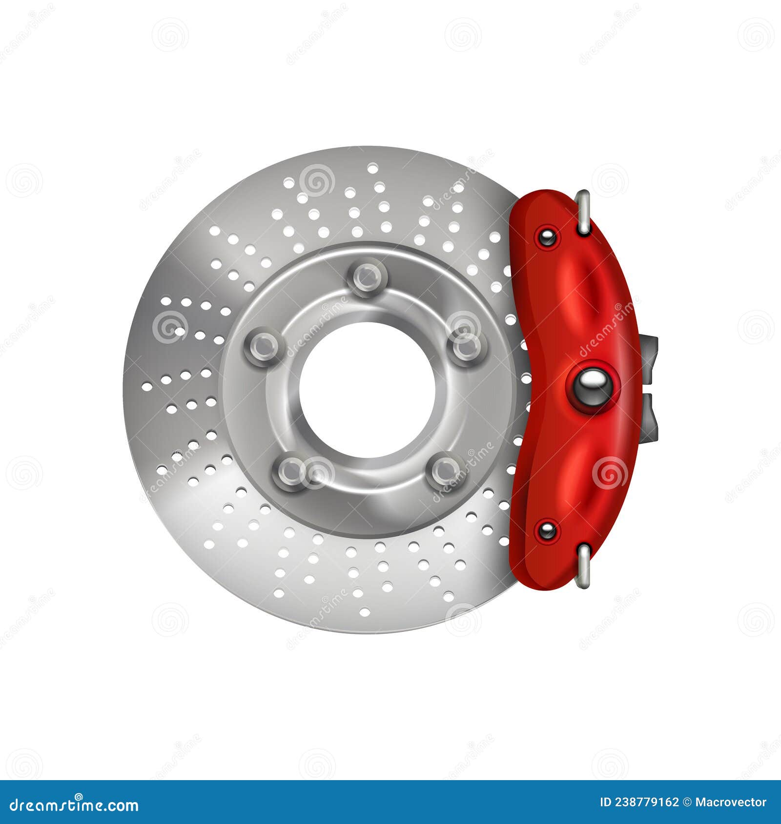 Car Brake Pad stock vector. Illustration of vehicle - 238779162