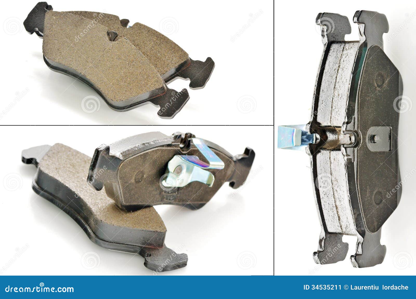 Car brake pads stock image. Image of vehicle, transportation - 34535211