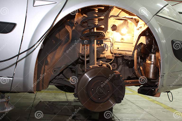 Car Brake Rotor stock photo. Image of repair, brake, land - 17748060