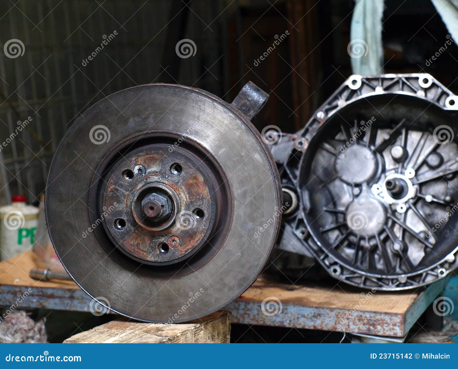 Car brakes stock photo. Image of metal, disk, brake, steel - 23715142