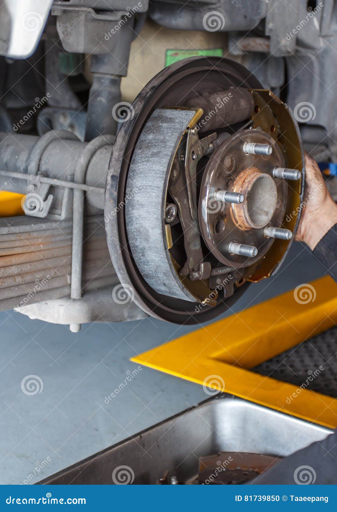 Car brakes hub stock photo. Image of spring, maintenance - 81739850