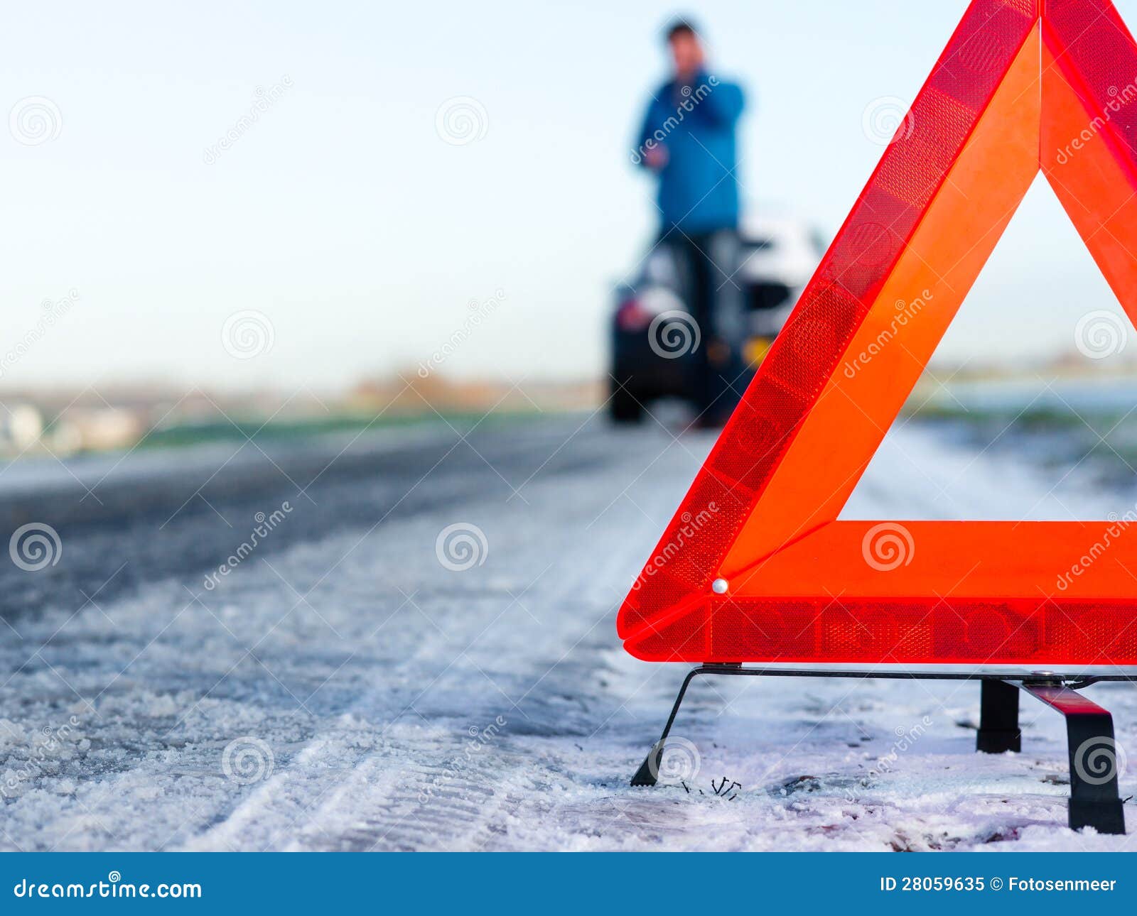 A car with a breakdown stock image. Image of repair, adult - 28059635