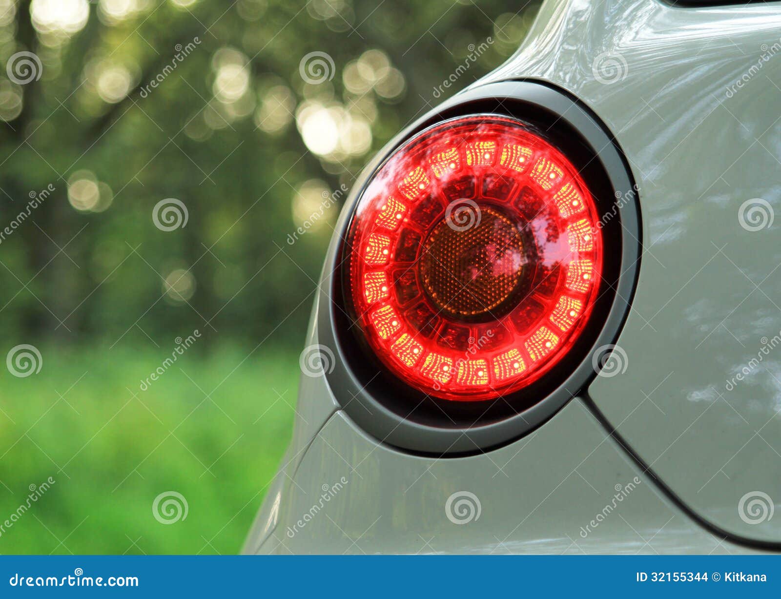 Car breaklight stock photo. Image of automobile, signal - 32155344