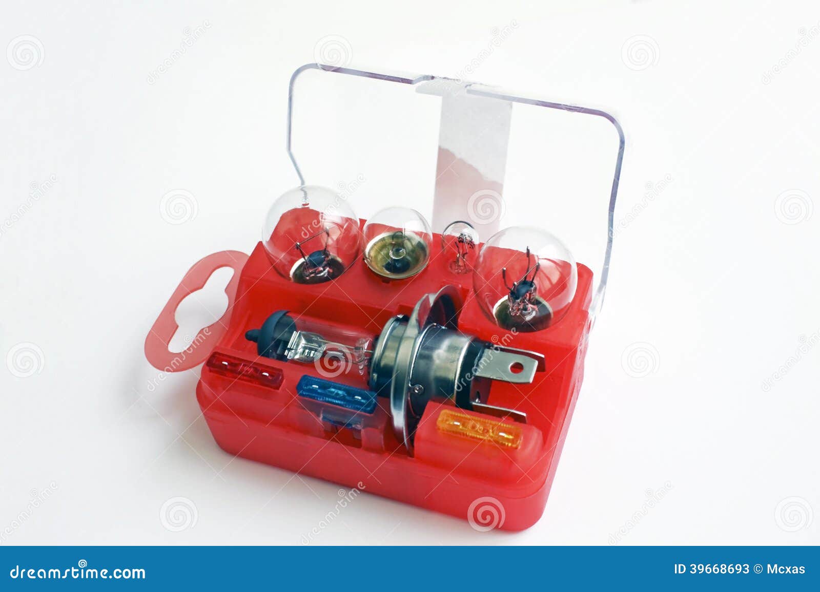 Car bulbs and fuses Kit stock image. Image of bayonet - 39668693