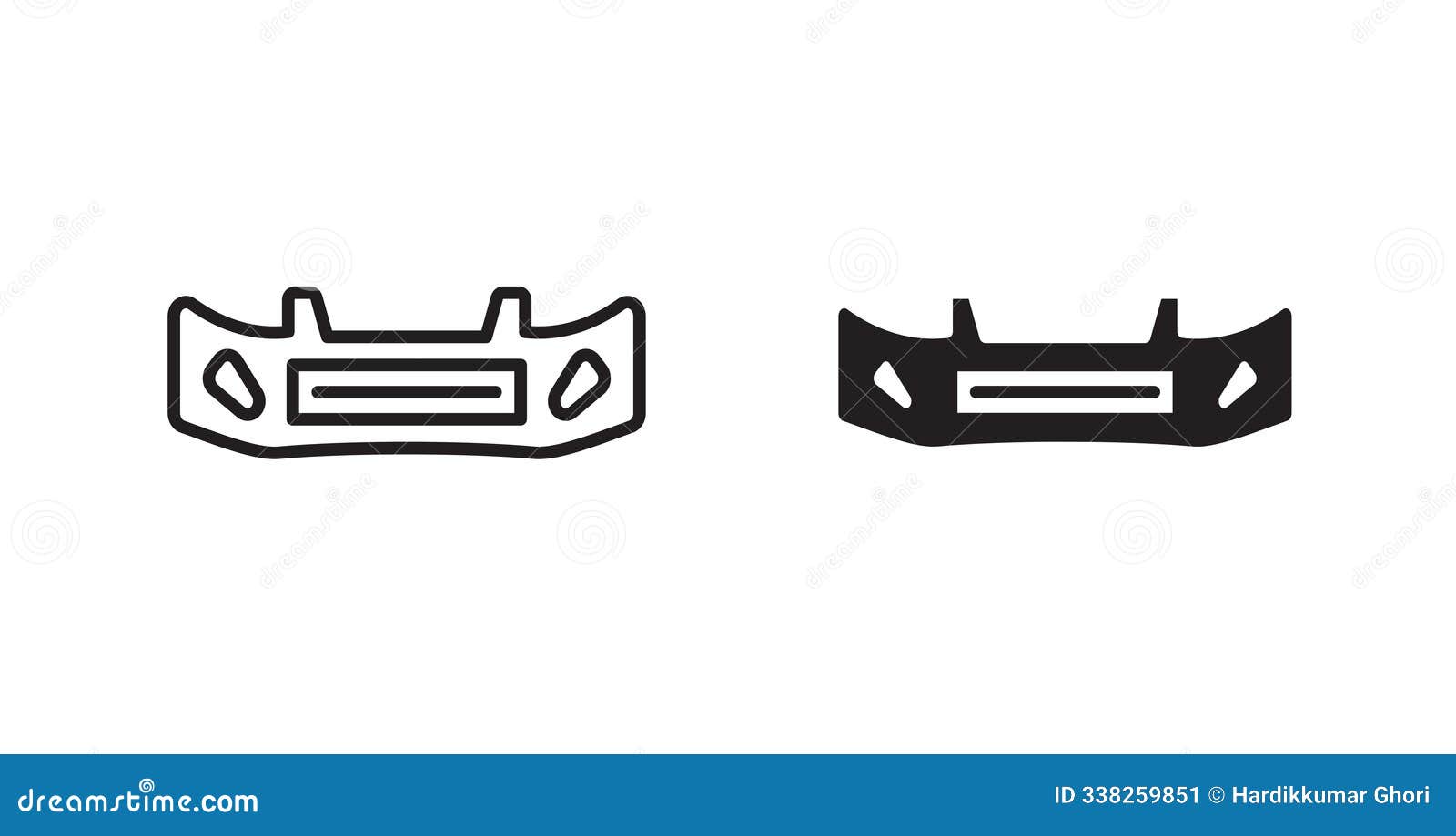 Bumper Car Vector. Attraction Hotroad Amusement Park. Bumps. Isolated ...