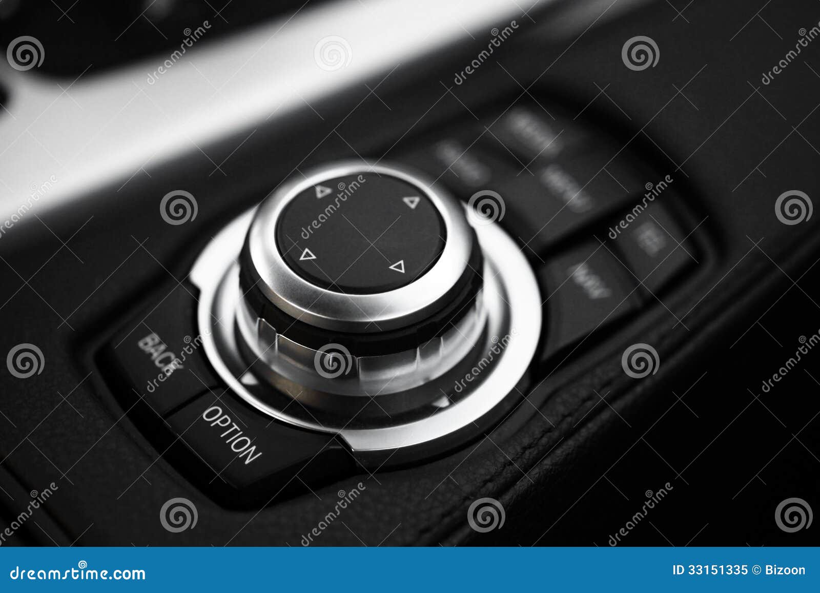 Car buttons detail stock image. Image of automotive, black - 33151335