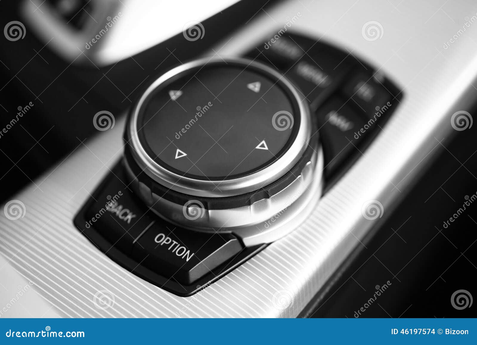 Car buttons detail stock photo. Image of digital, interior - 46197574
