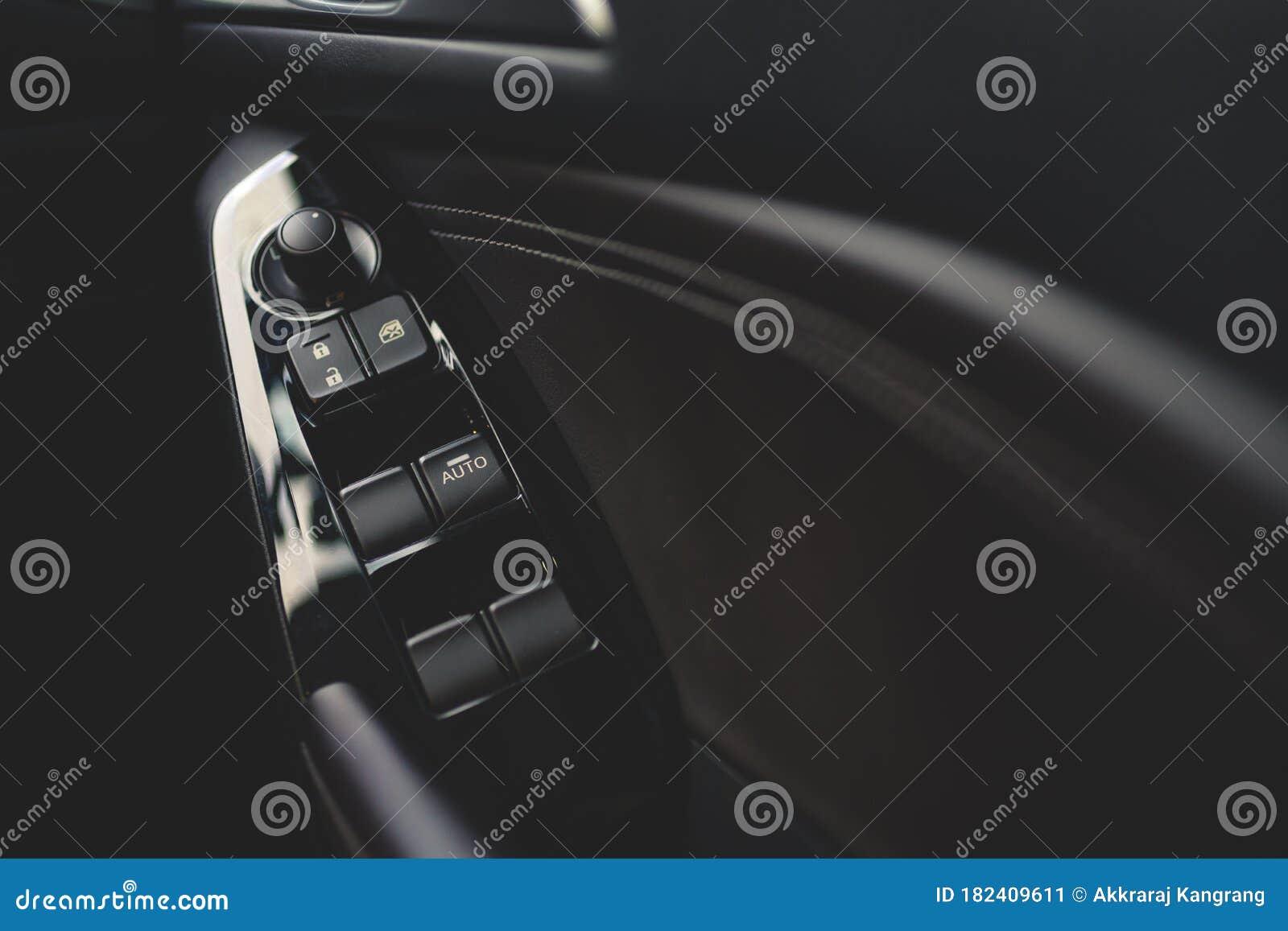 Car buttons interior stock image. Image of concept, metal - 182409611