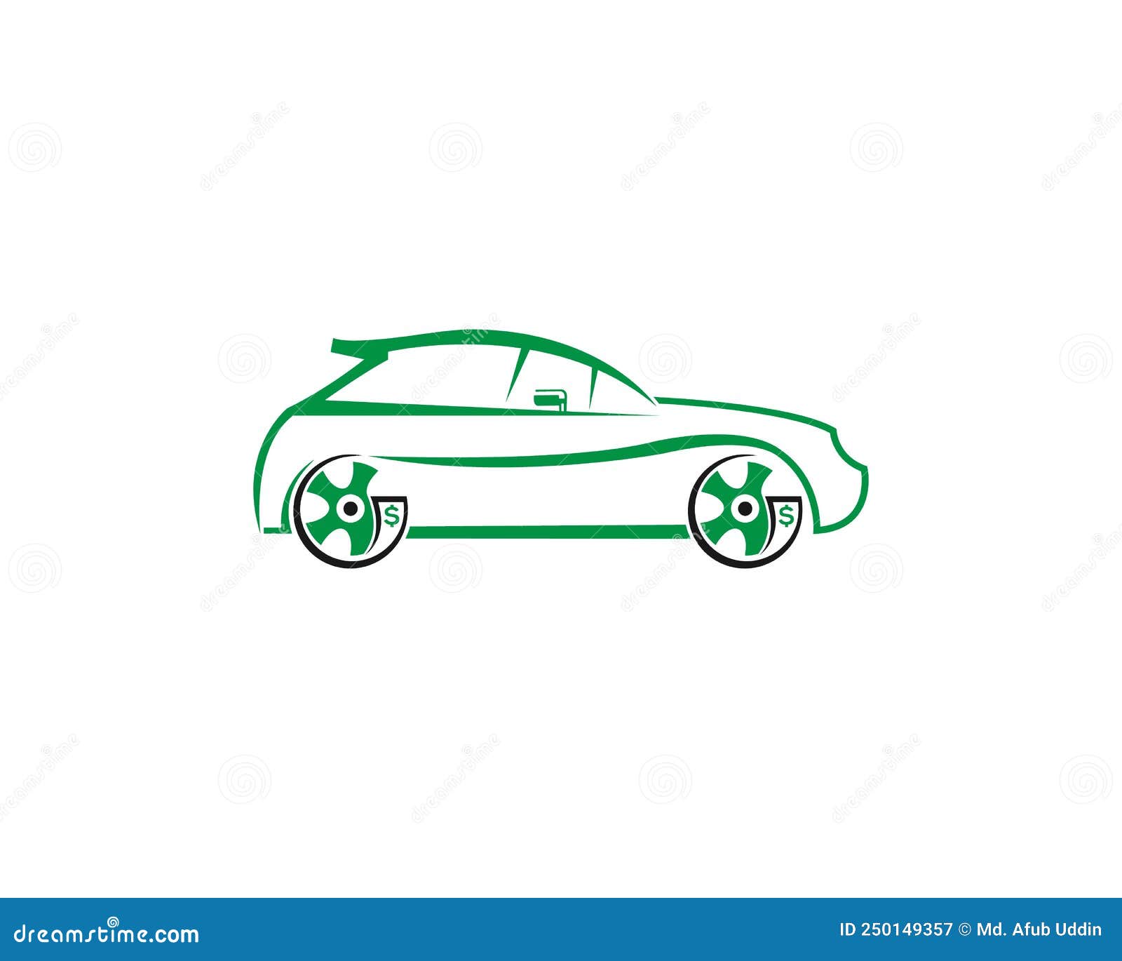 Car Buy and Auto Money Icon Logo Design Stock Vector - Illustration of ...
