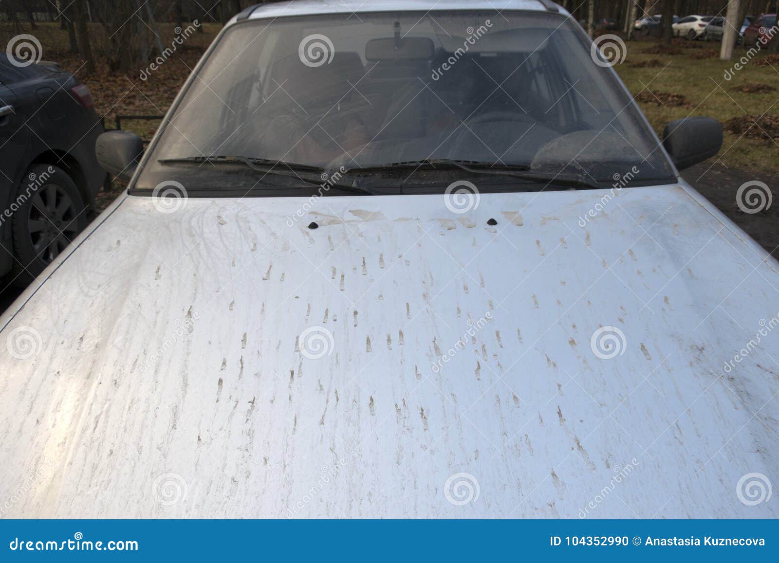 Car stock photo. Image of splatters, drops, dirty, dirt - 104352990