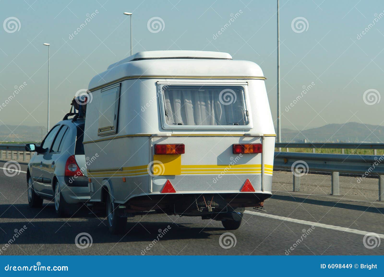 Car Caravan stock image. Image of traveling, transportation - 6098449