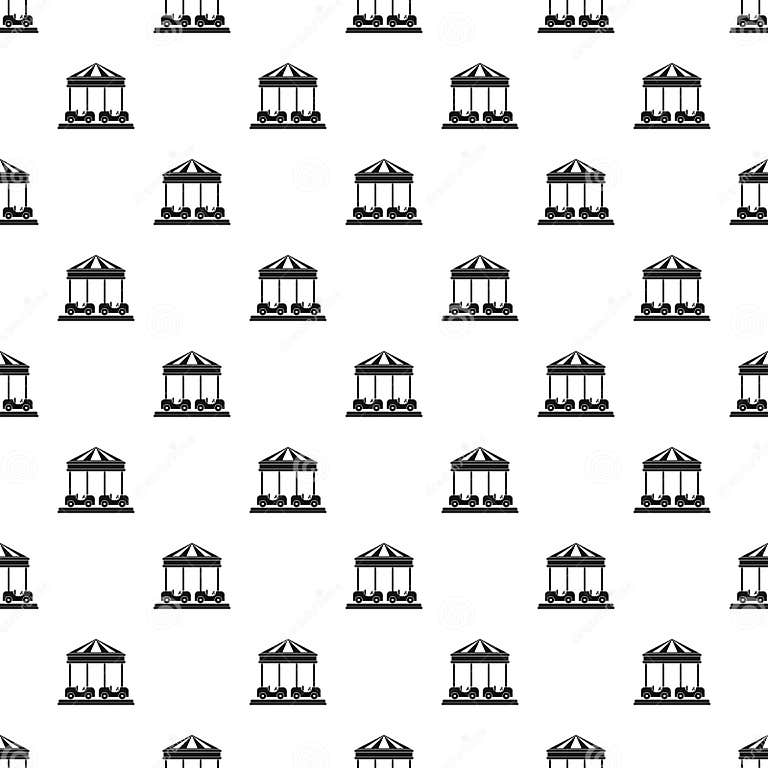 Car Carousel Pattern Seamless Vector Stock Vector - Illustration of ...