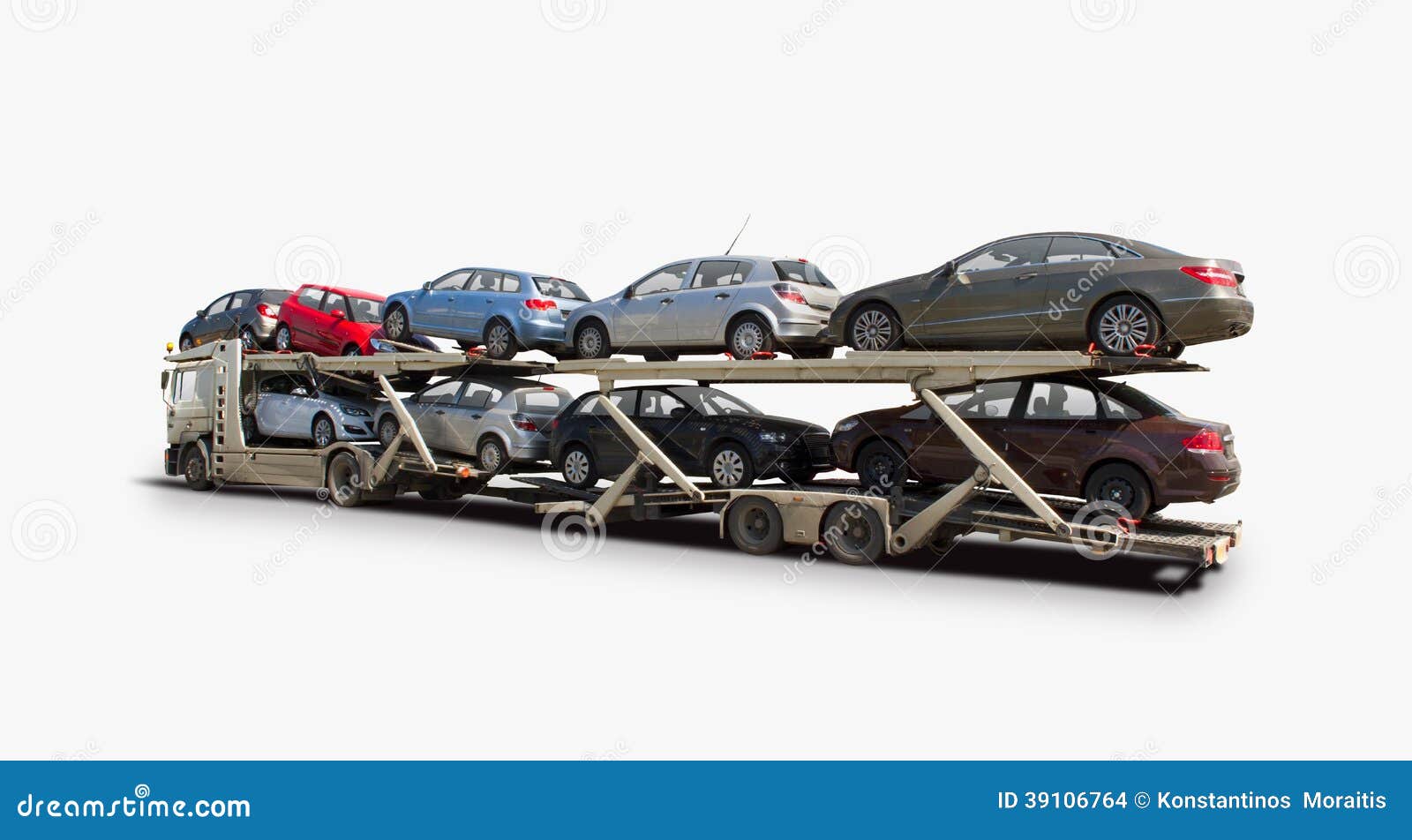 Car Carrier stock photo. Image of transportation, cloud - 39106764