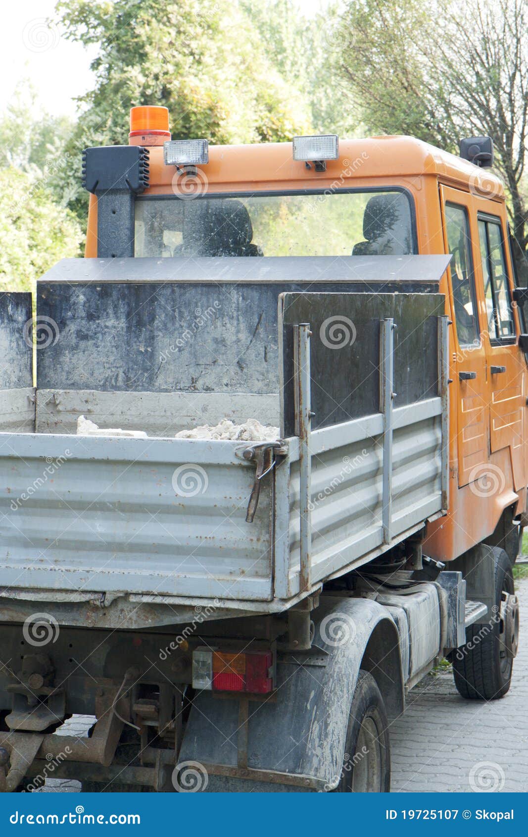Car Carrying Material from Demolition Stock Image - Image of demolition ...