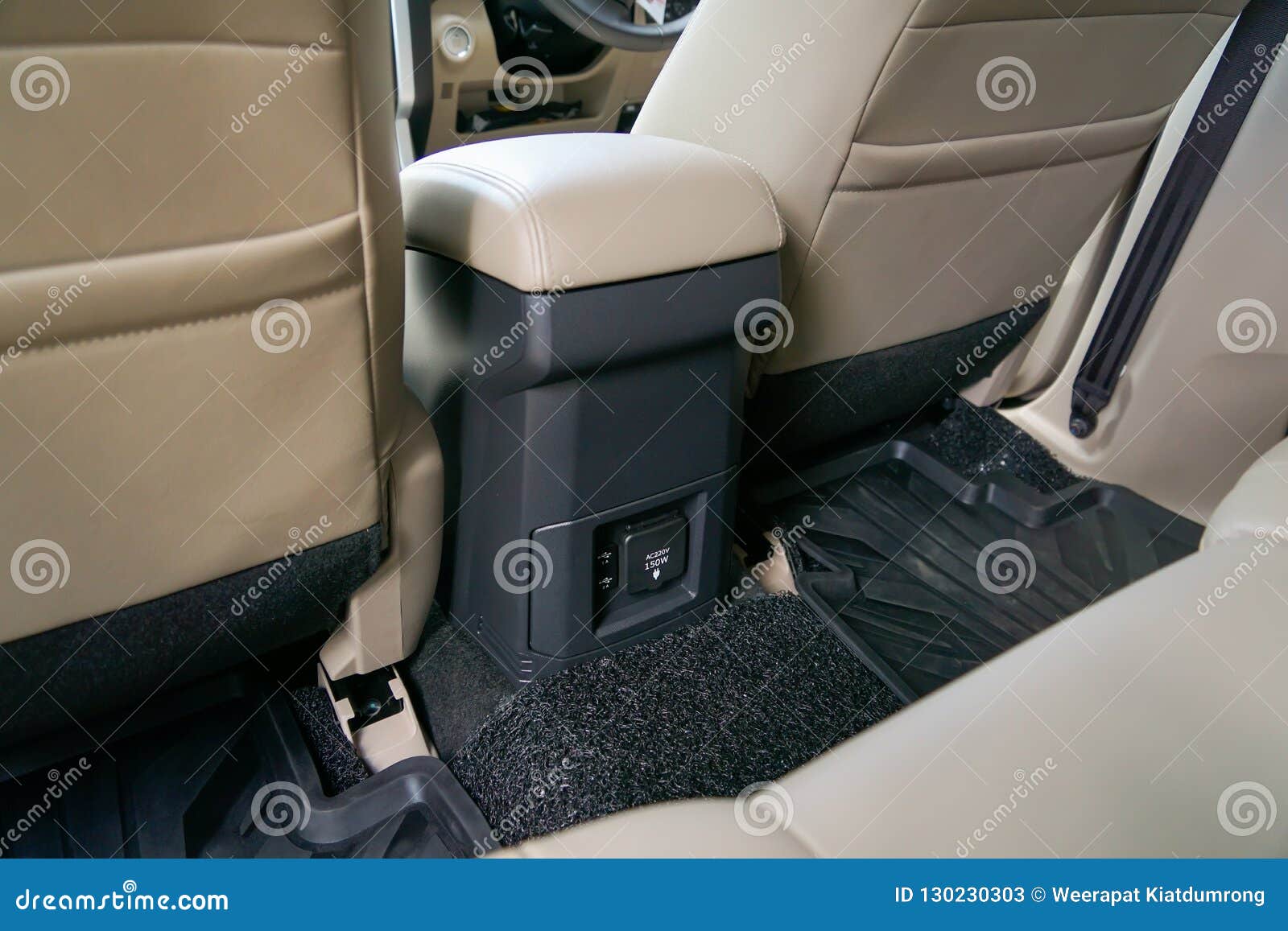 Car center console box stock image. Image of transportation - 130230303