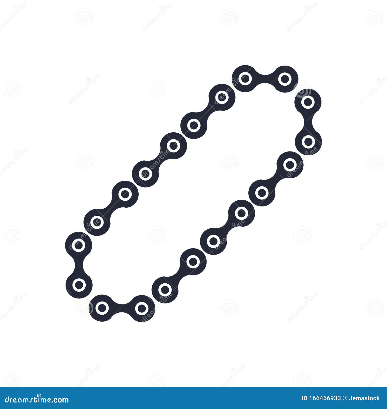 Car Chain Assembly Piece Flat Icon Stock Vector - Illustration of ...