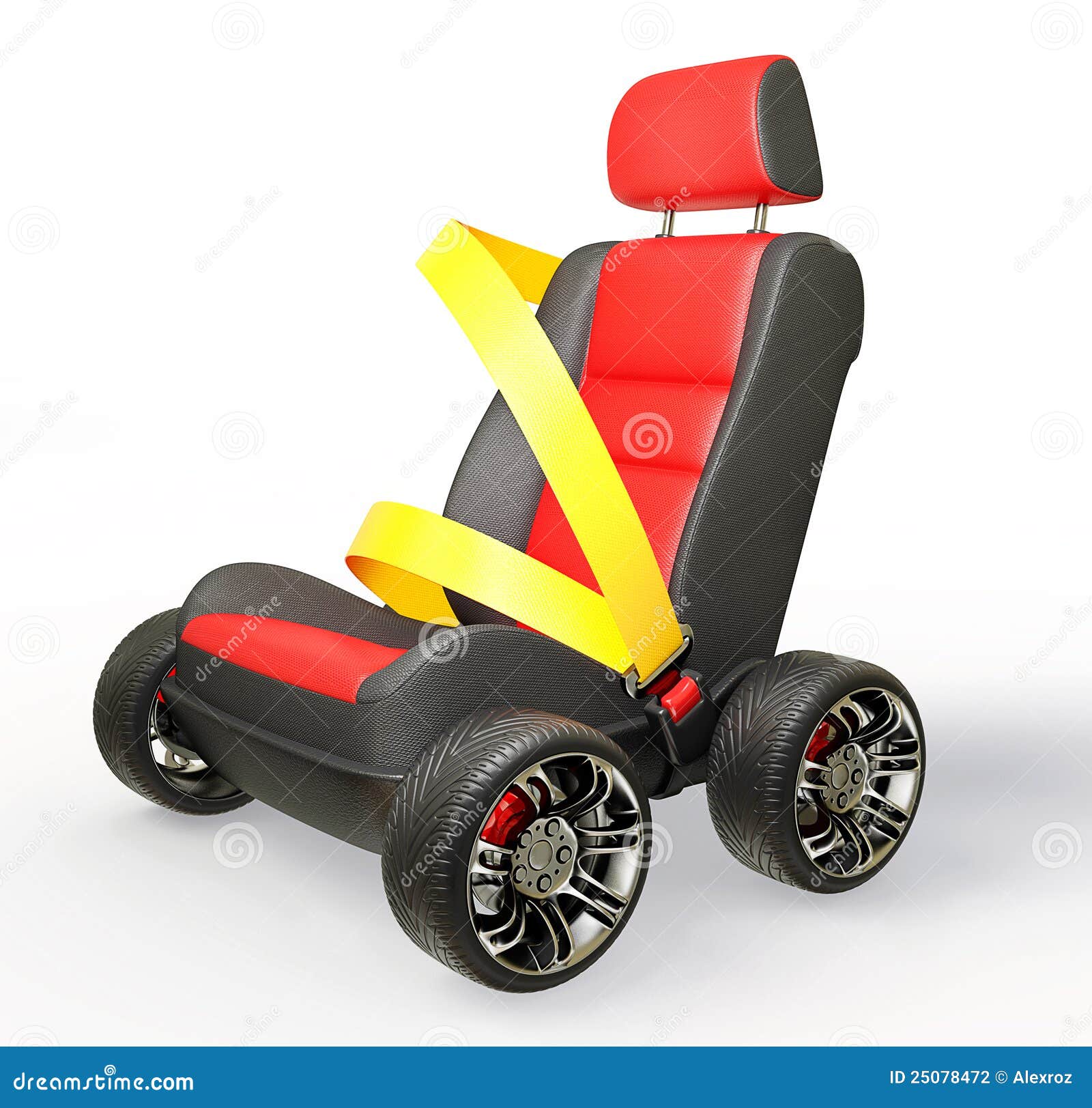 Car chair stock illustration. Illustration of seat, fabric - 25078472