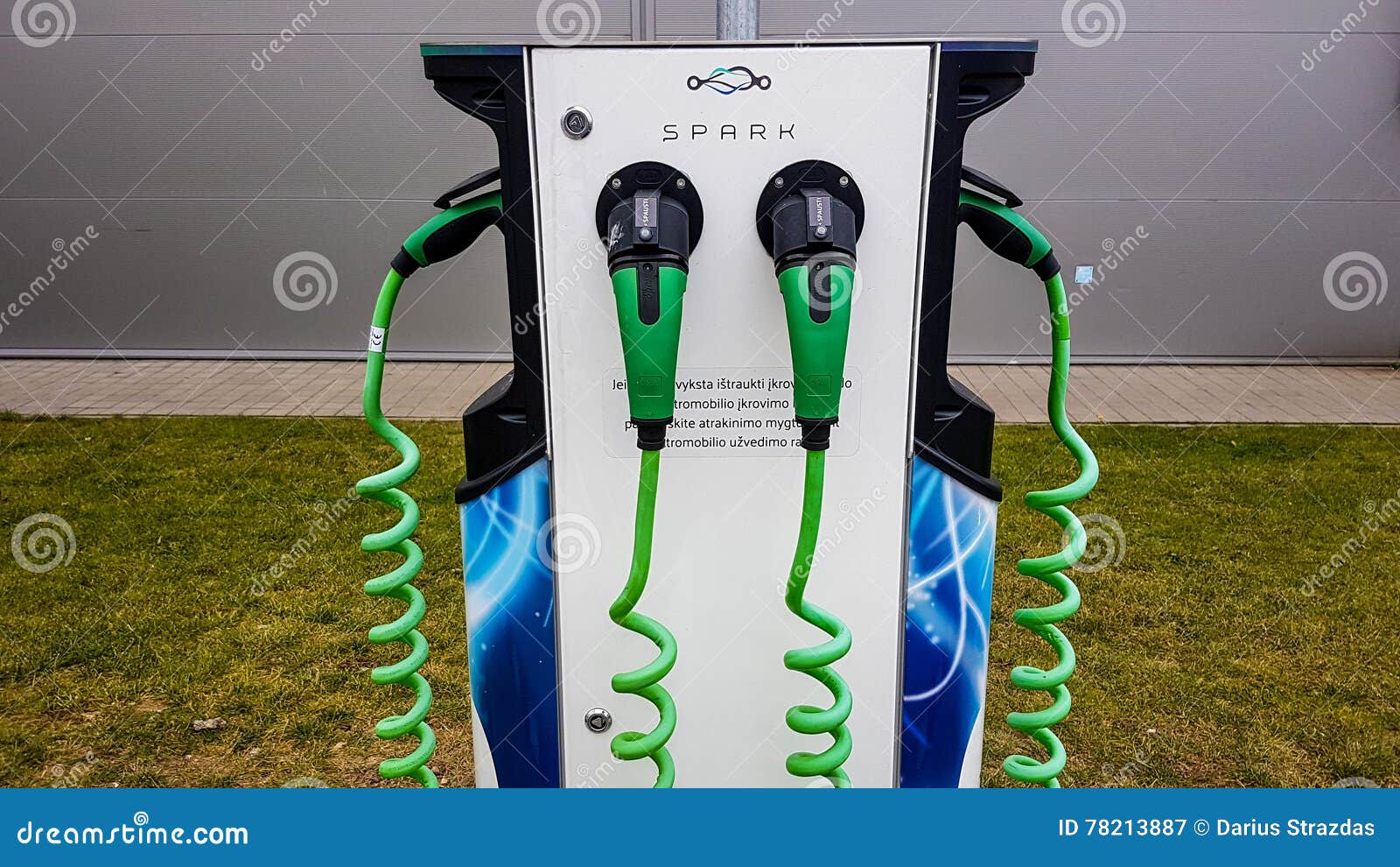 Car charger Spark editorial photography. Image of electricity - 78213887