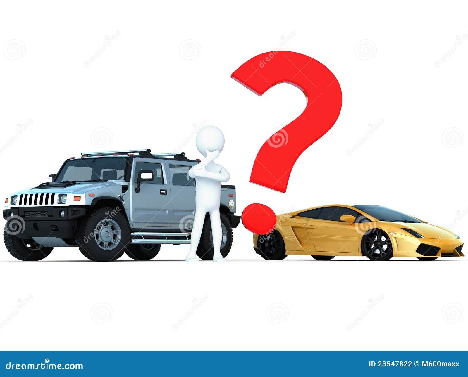 Car choice stock illustration. Illustration of transport - 23547822