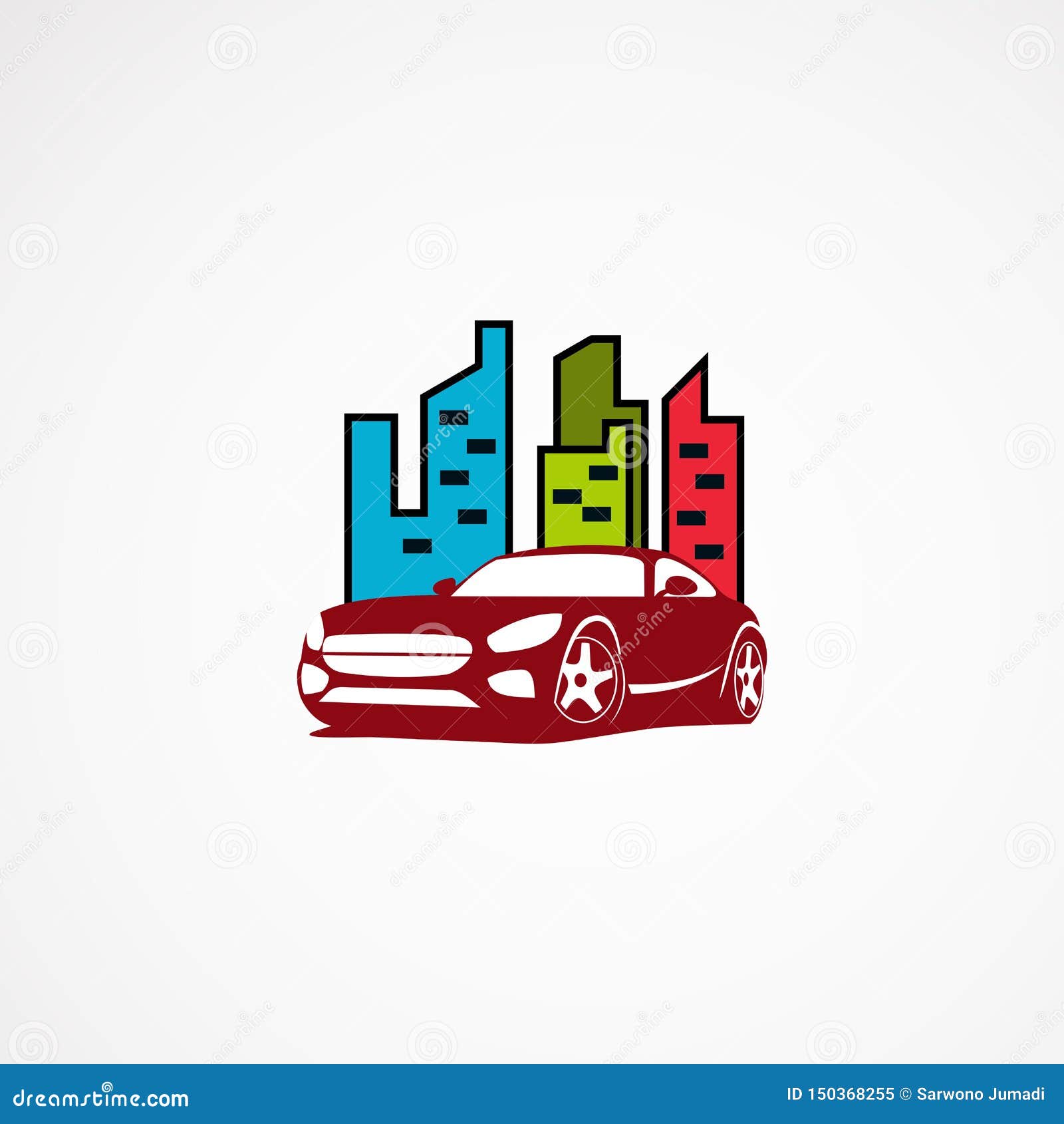 Car City Logo Designs Concept, Icon, Element and Template for Company ...