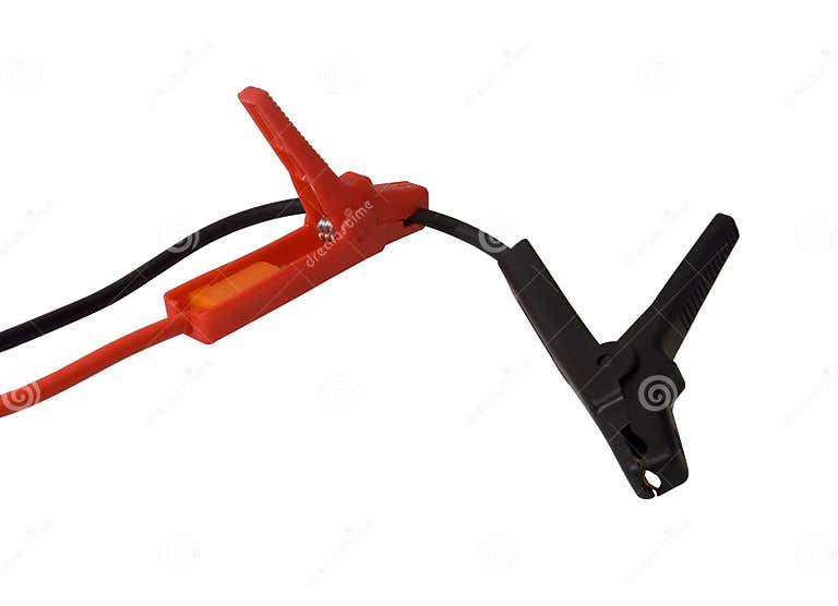 Car clamps stock image. Image of electrical, assistance - 17522563