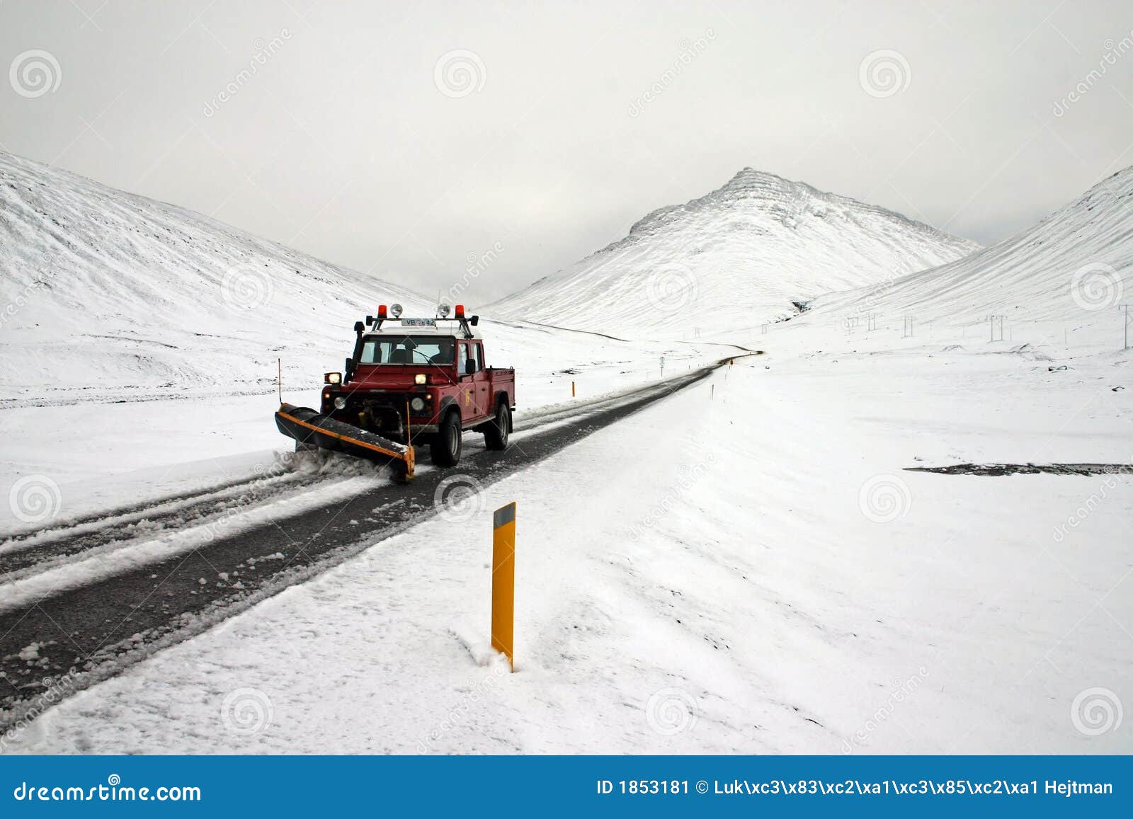 Car cleaning road stock image. Image of blow, plowing - 1853181