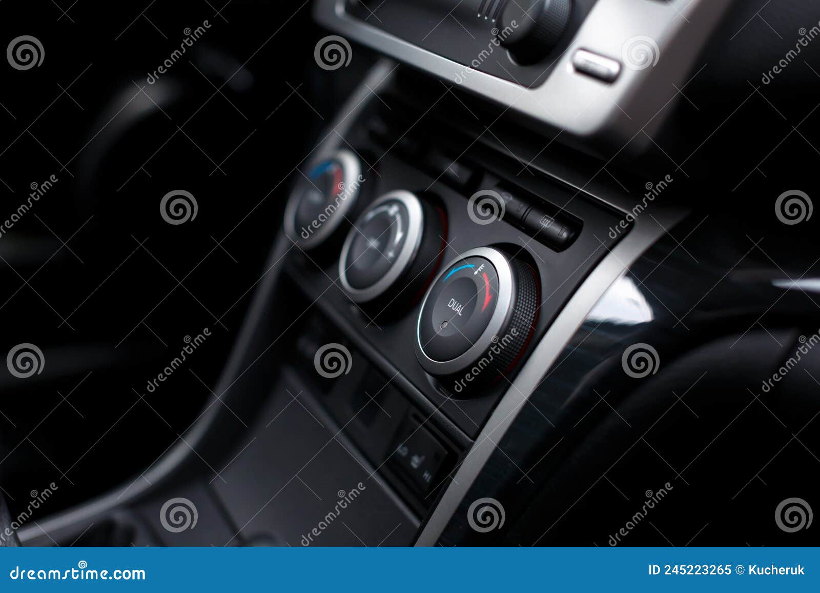 Car climate control panel stock image. Image of fresh - 245223265