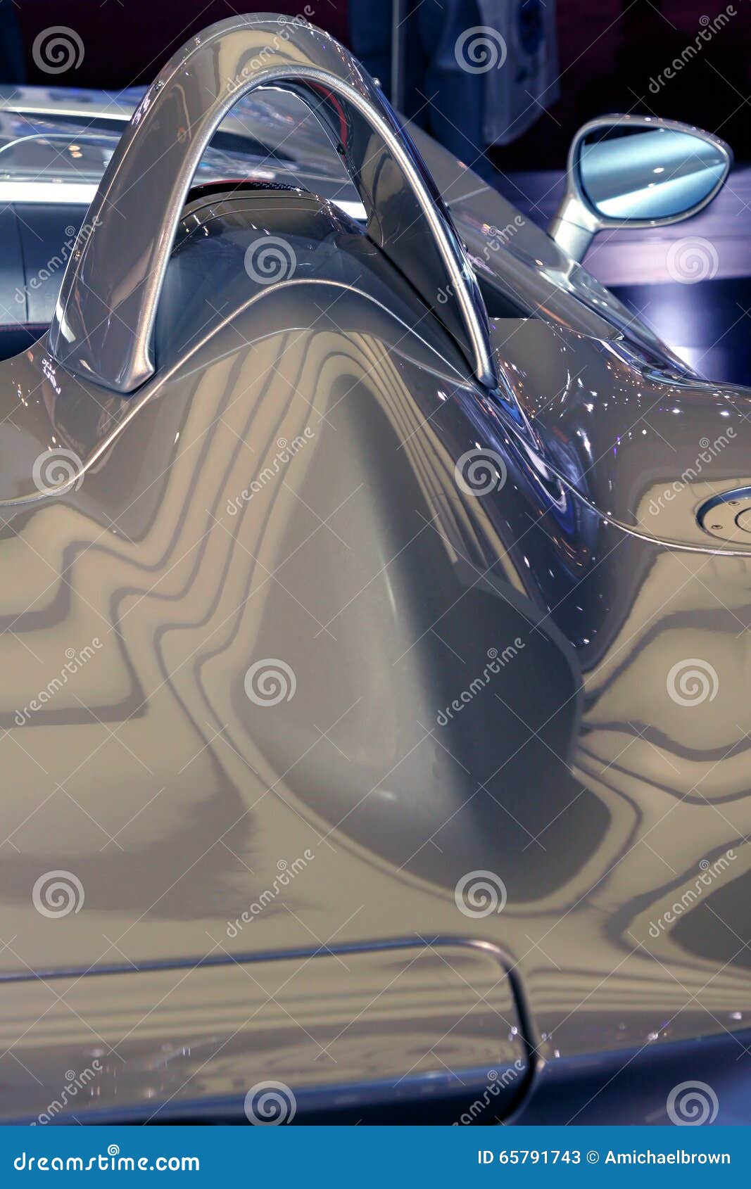 Sports Car Close Up Abstracted View Stock Image - Image of reflections ...