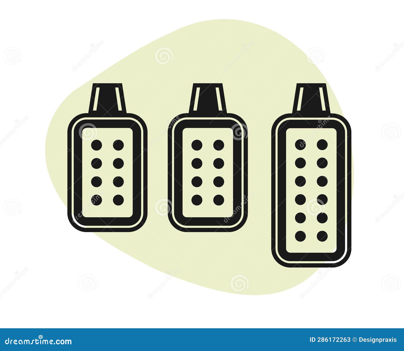 Car Clutch Brake Accelerator Pedal Icon Stock Illustration ...