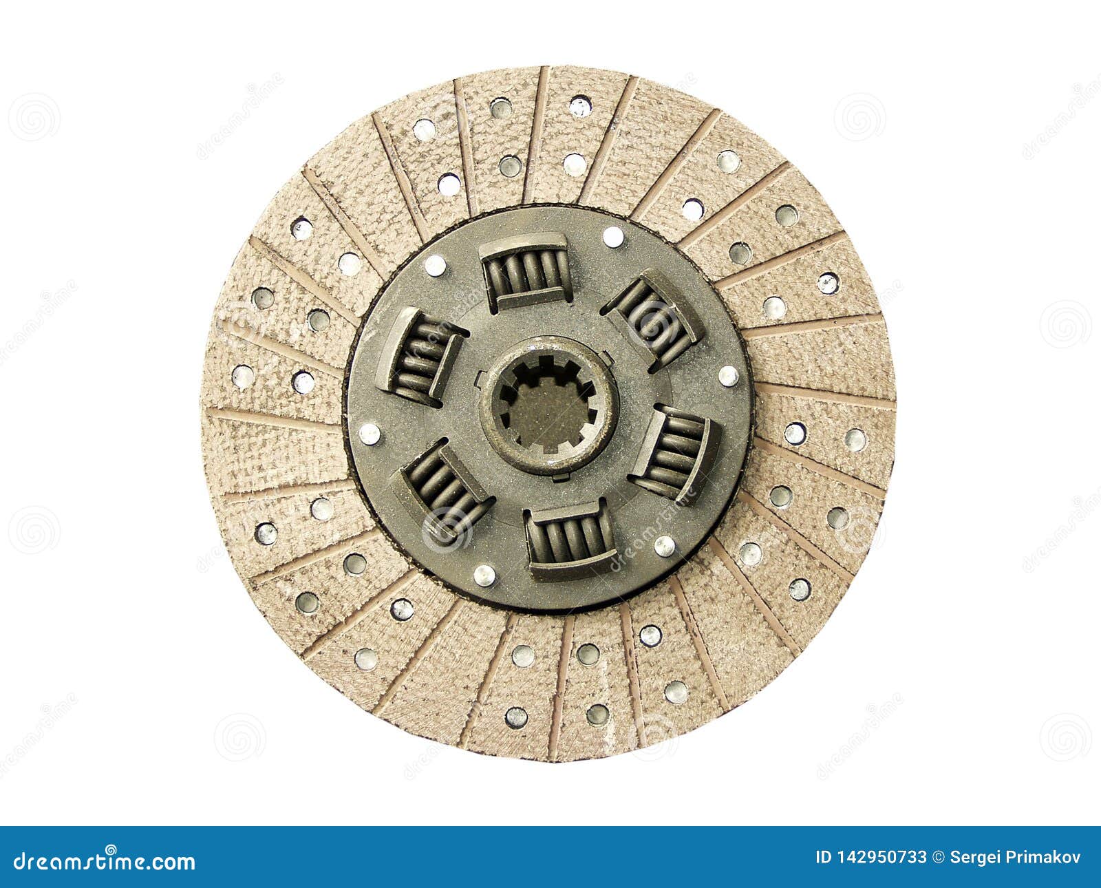 Car clutch disc stock image. Image of bearing, circle - 142950733