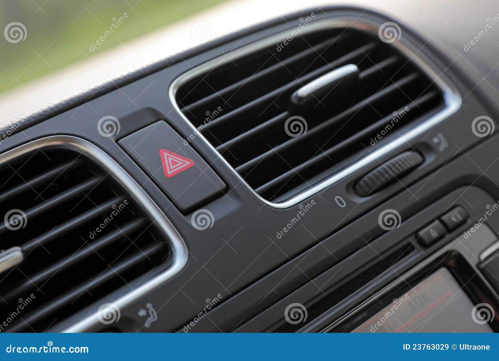 Car cockpit detail. stock image. Image of conditioner - 23763029