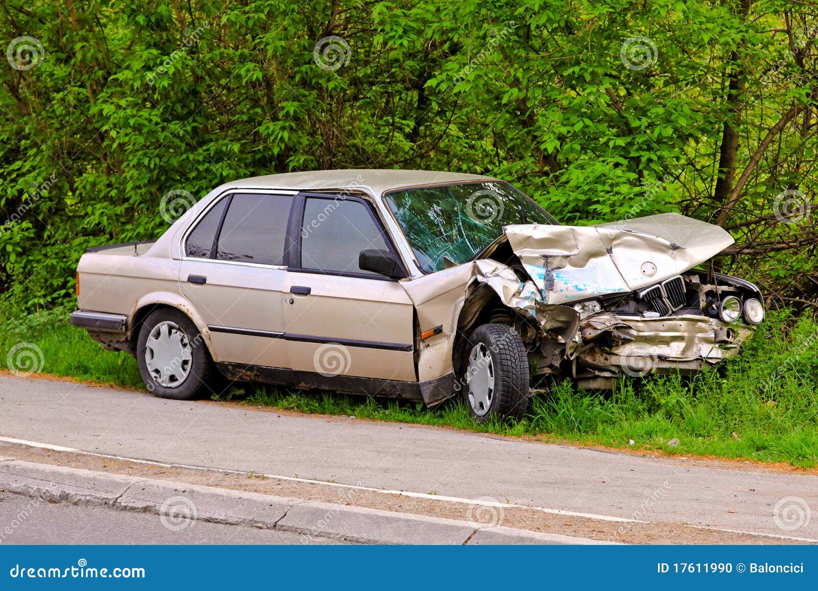 Car collision stock photo. Image of destruction, damaged - 17611990