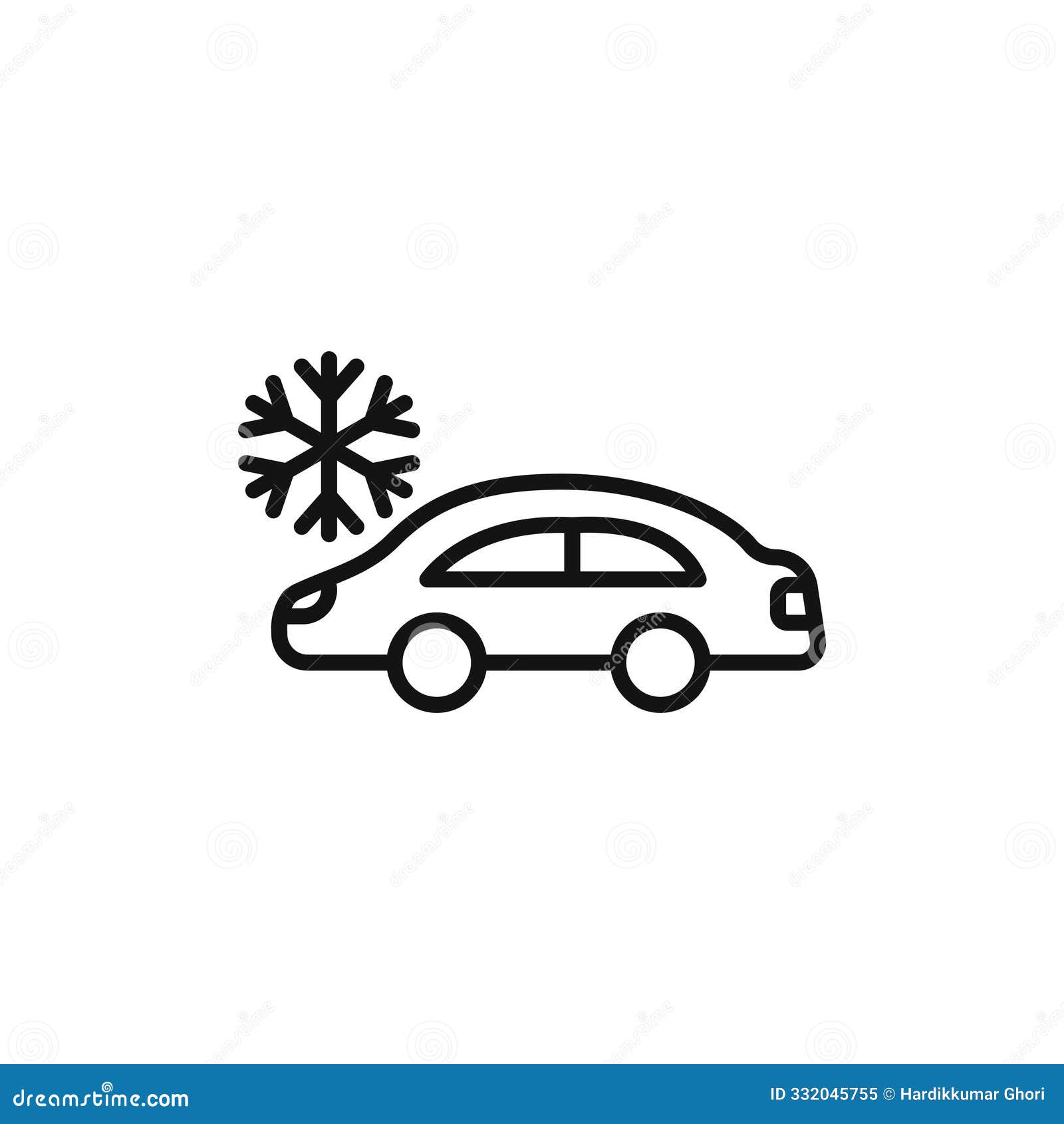 Car Conditioner Icon Symbol on White Background Stock Vector ...