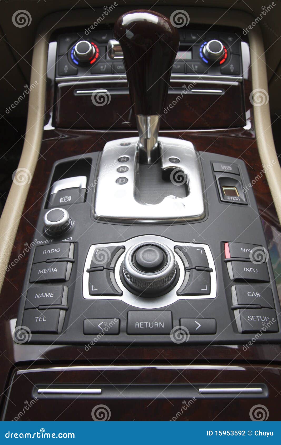 Car control panel stock photo. Image of indoors, fast - 15953592