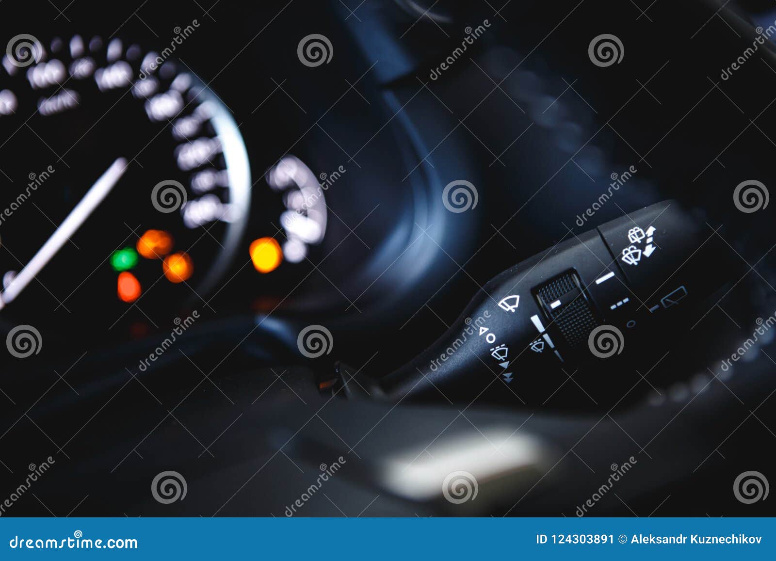Car Control Panel Close Up, Dashboard Stock Image - Image of vehicle ...