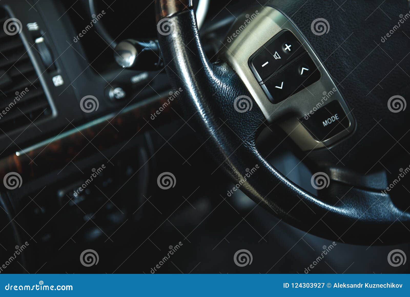 Car Control Panel Close Up, Dashboard Stock Image - Image of modern ...