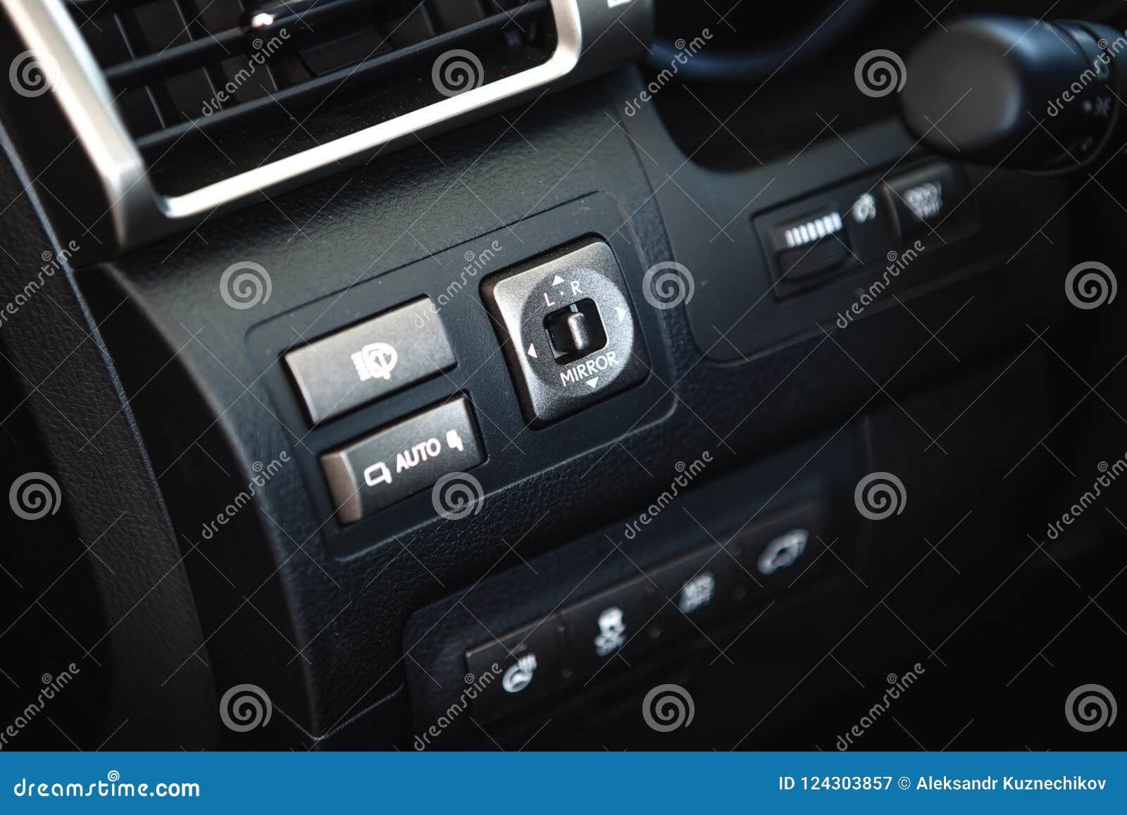 Car Control Panel Close Up, Dashboard Stock Image - Image of vehicle ...