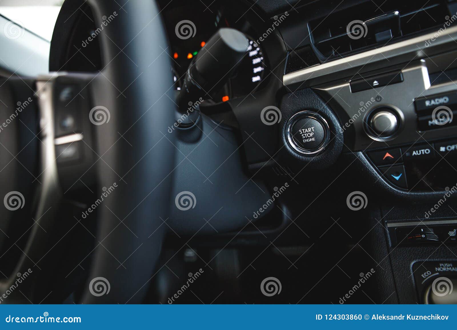 Car Control Panel Close Up, Dashboard Stock Photo - Image of dashboard ...