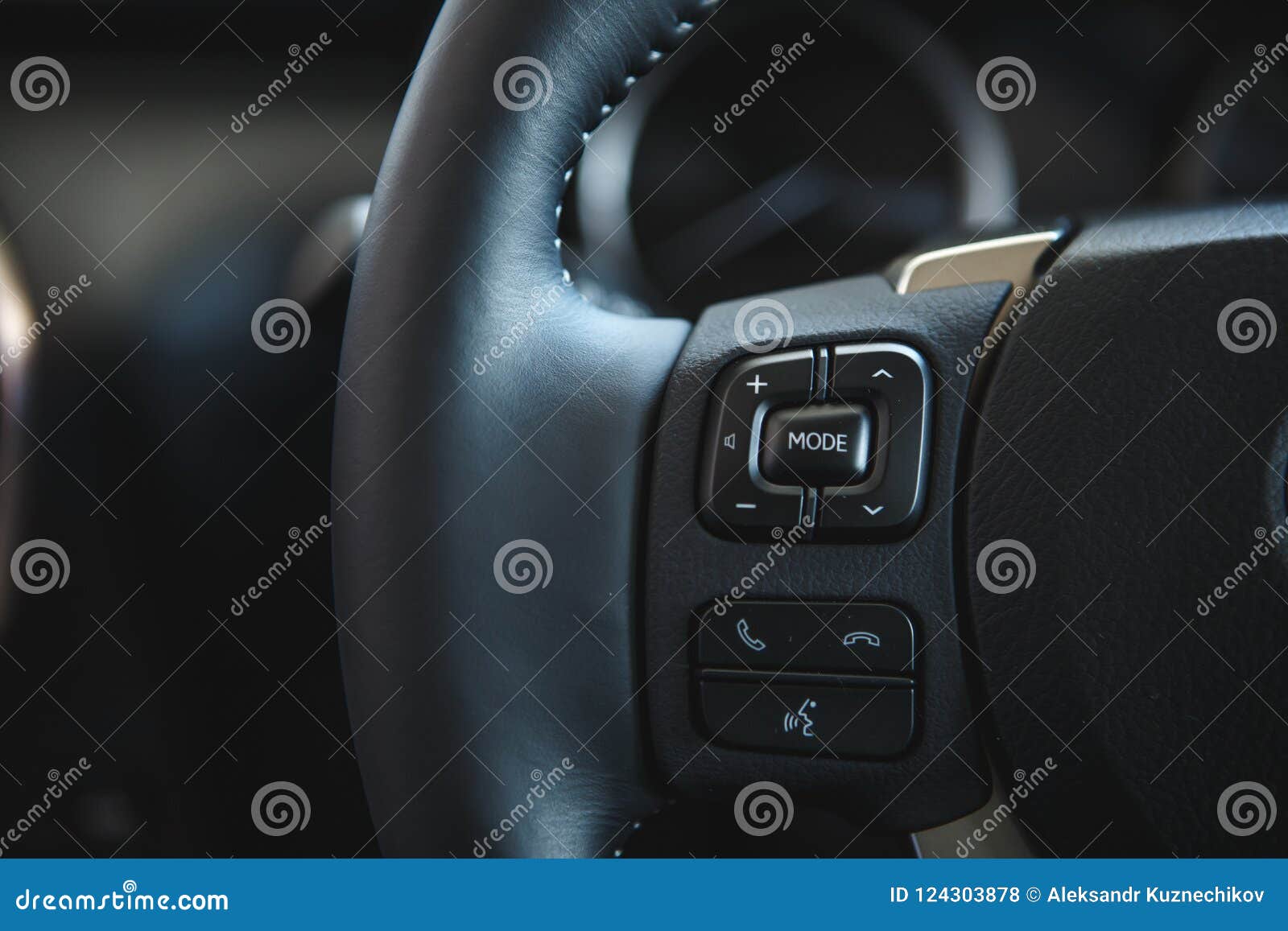 Car Control Panel Close Up, Dashboard Stock Photo - Image of horizontal ...