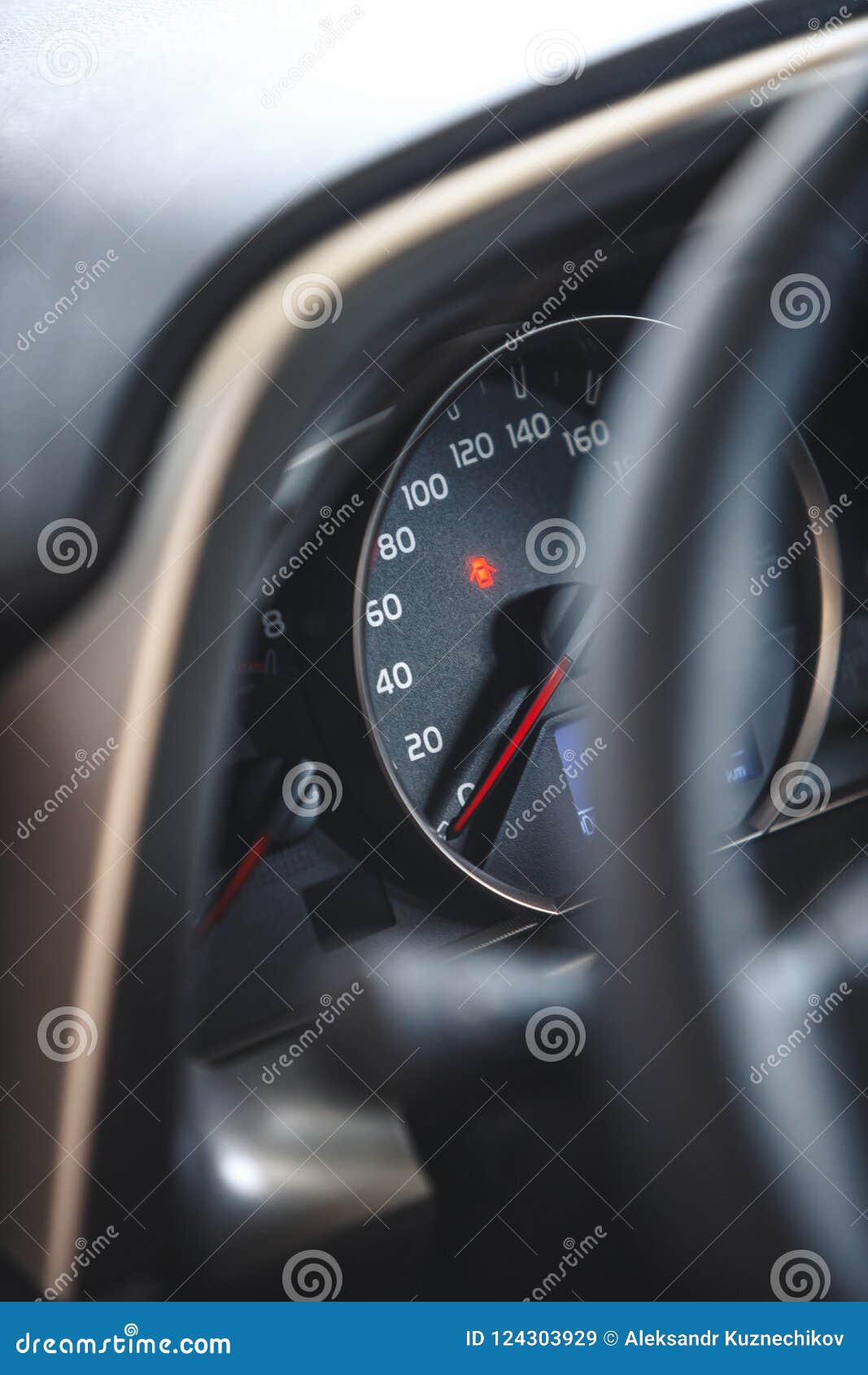 Car Control Panel Close Up, Dashboard Stock Image - Image of control ...